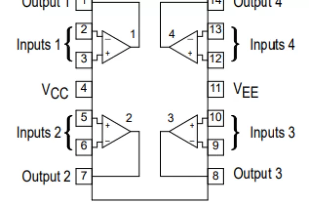 IC TL064 thông số kỹ thuật sơ đồ chân datasheet